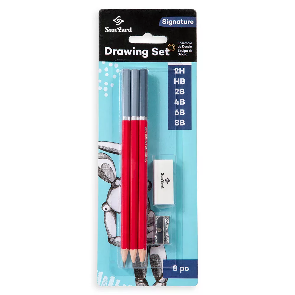 8pc Drawing Signature Graphite Pencils Set – Wholesale & Export ...