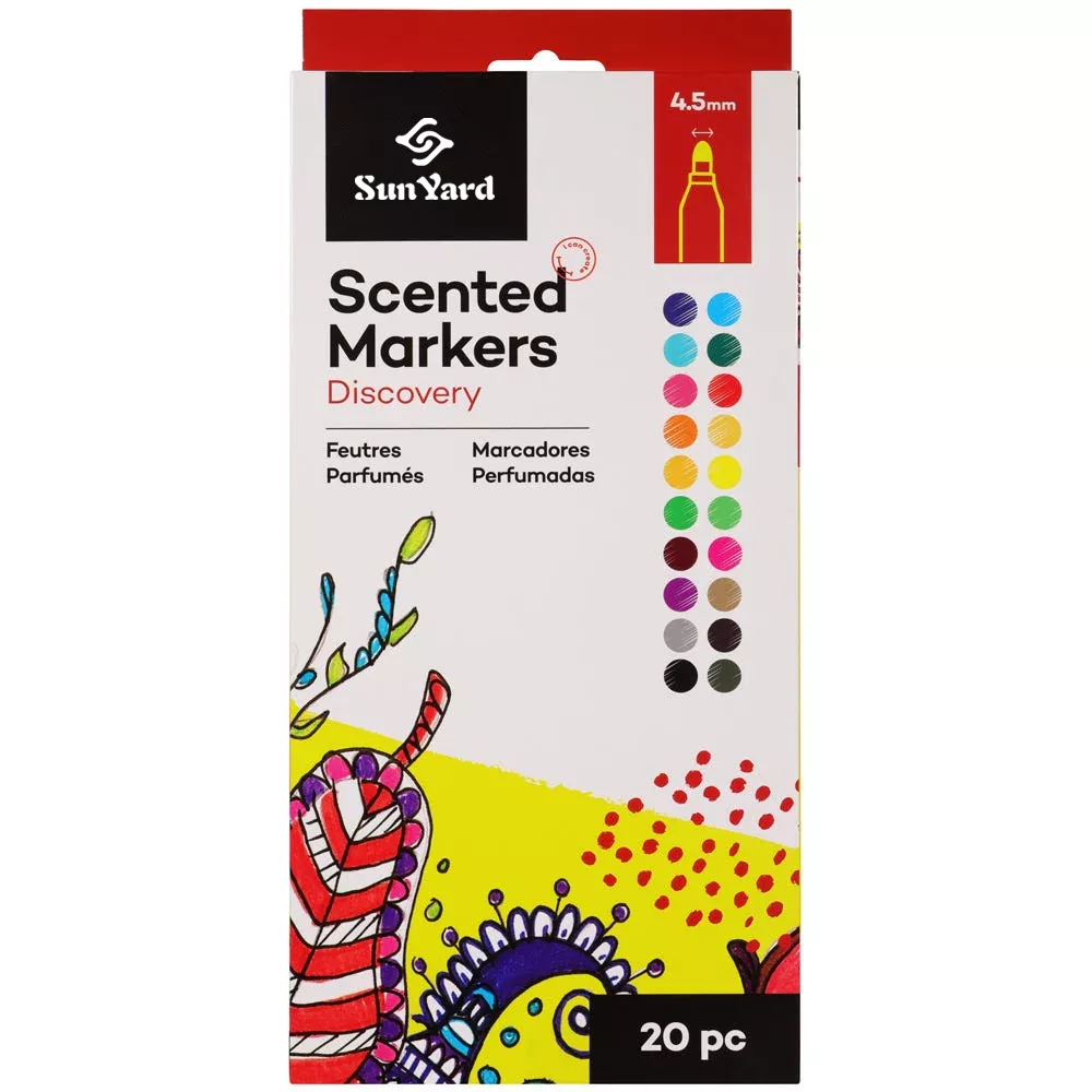Scented Markers Discovery – Complete Fragrant Marker Set for Kids ...
